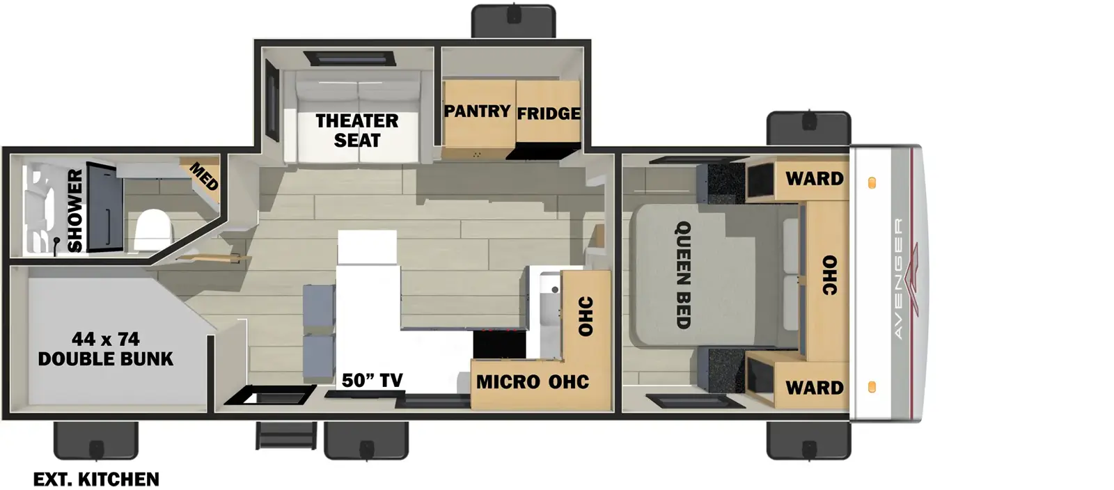 Avenger Travel Trailers - Prime Time RV